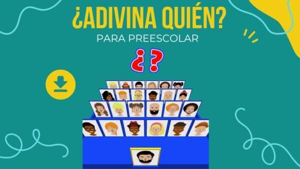 ¿Adivina Quién? para Preescolar | AulaPrees