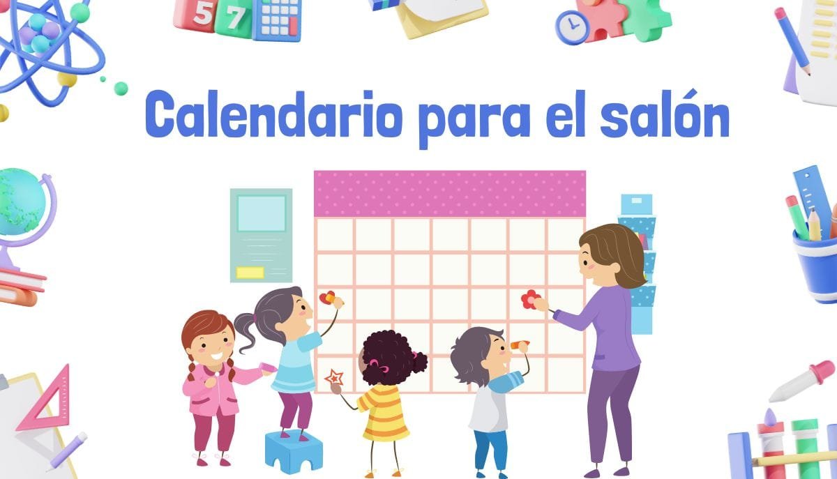 Calendario para salón de clases | AulaPrees